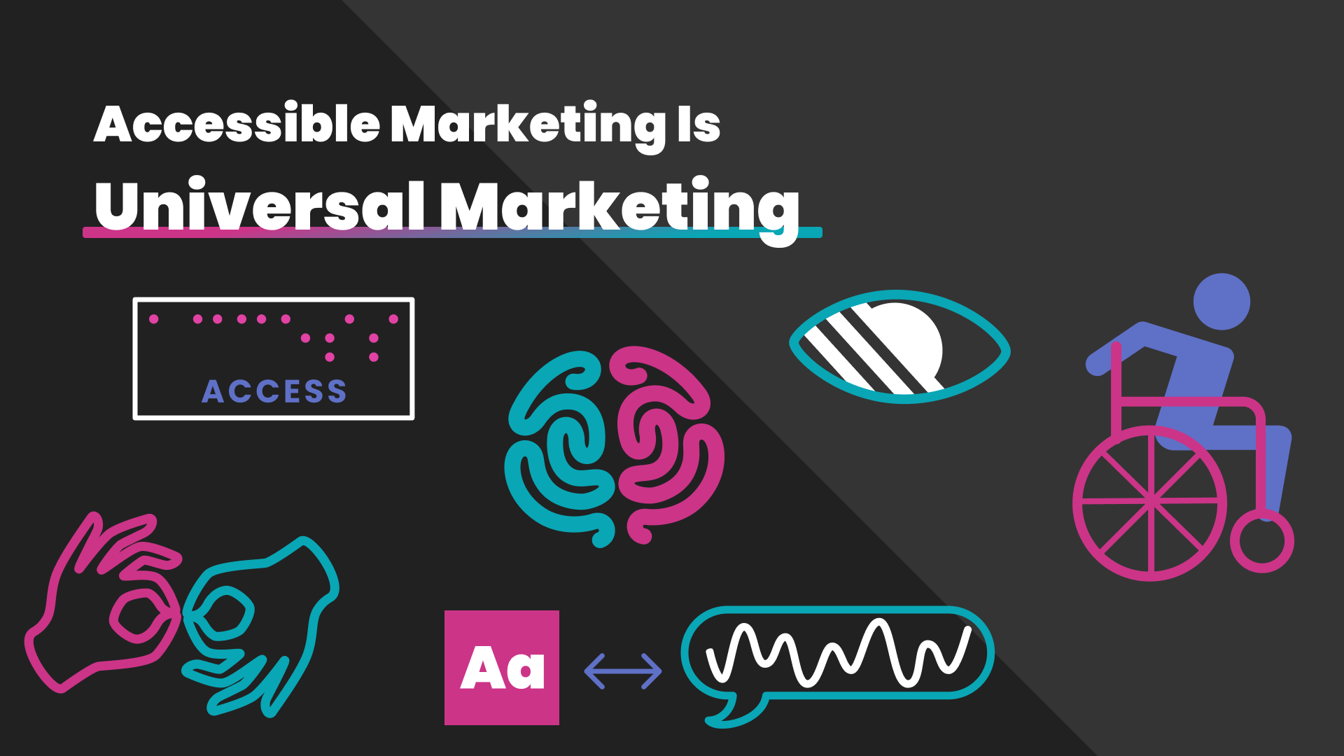 Accessible Marketing Is Universal Marketing | dozanü innovations